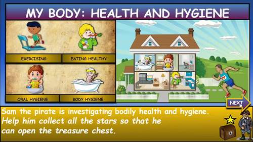 My Body: Health & Hygiene Powerpoint + Worksheets. Keeping Healthy and ...