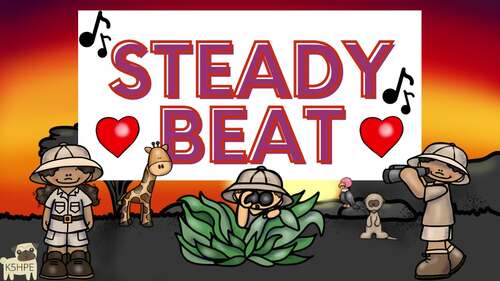 Rhythm Play Along African Safari D Major Ostinato, Playing Steady Beat ...