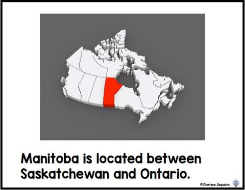 Canada Research Booklet-Canada My Country Here Is Manitoba by Diamond Mom