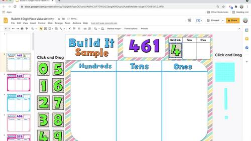 3 Digit Place Value Interactive Digital Activity for PowerPoint ...