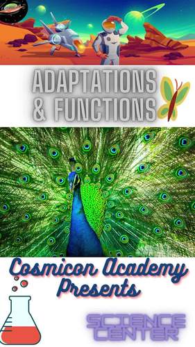 Adaptations & Functions Sort by Cosmicon Academy | TPT