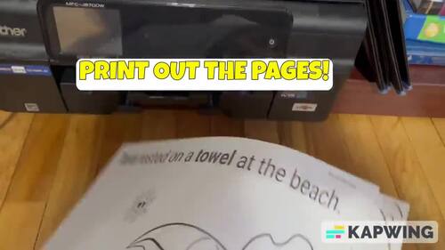 KINDERGARTEN READING and COLORING BOOK ALPHABET STORIES The Letter Q