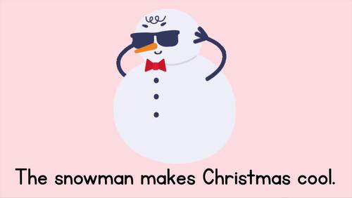 AAC Core Vocabulary Activities, Christmas Core Word Book, AAC Activities