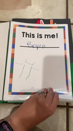 PRESCHOOL MEMORY BOOK END OF YEAR (BLACK/WHITE POLKA DOT THEME) | TPT