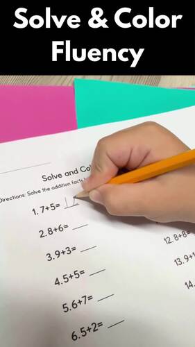 Back to School Addition and Subtraction Worksheets 2nd Grade Math ...