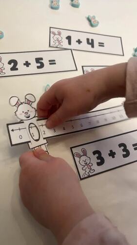 Hopping Along a Number Line (Addition and Subtraction) by kindielife ...