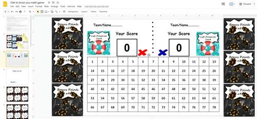 Back to School Get To Know You MATH GAME Figure Me Out Math About Me ...
