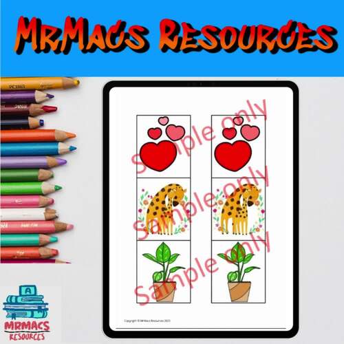 Mother's Day Memory Game 1st & 2nd Grade | Matching Picture Cards ...