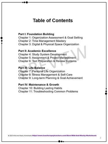 The Ultimate Student Organization Workbook: Complete High School ...