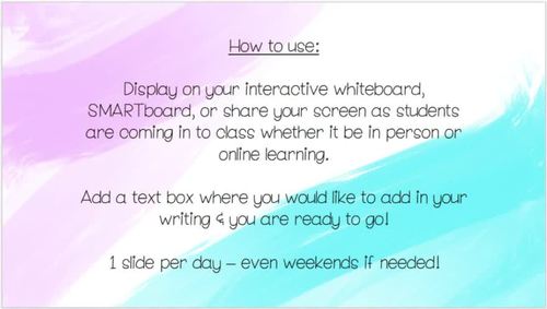 St Patricks Day Meeting Slides | Editable March Morning Meeting Digital ...