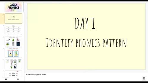 ENTIRE YEAR of Daily Phonics Presentations - 30 WEEKS by ...