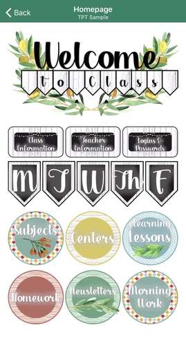 Digital Classroom Decor - Farmhouse Chic by Another Crull Creation