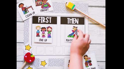 First Then Boards by The Creative Teacher's Toolbox | TpT