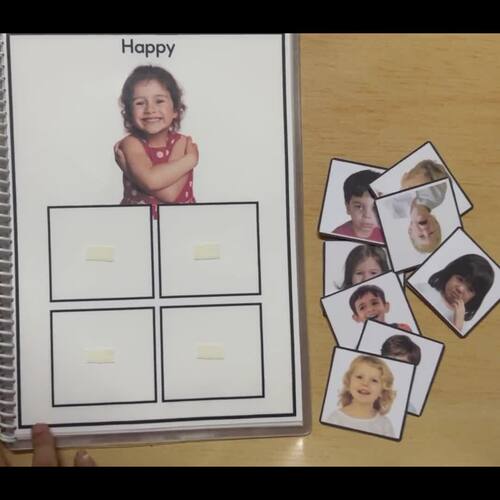 Identifying Emotions Autism & Emotions Sorting Worksheet for Special ...