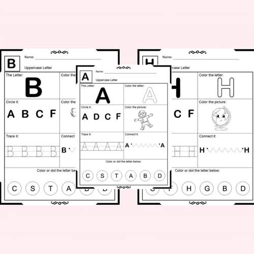 Alphabet Tracing Worksheets - Writing Practice Printables and Books