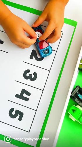 PARKING LOT NUMBERS, MATH CENTERS, FUN PLAY BASED NUMBER RECOGNITION ...