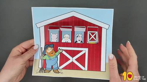 Old Macdonald Had A Farm Craft by 10 Minutes of Quality Time | TPT