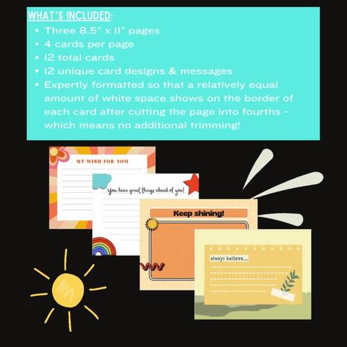 Positive Notes: Teacher to Students by Another Angle | TPT