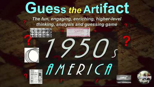 1950s America - “Guess the artifact” game: fun, engaging PPT w pictures ...