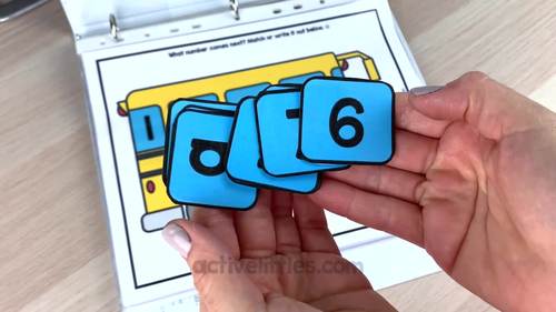 Back to School Preschool Activities Busy Book Binder - August by Active ...