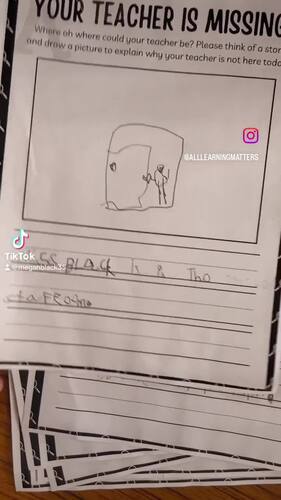 Your Teacher is Missing by All Learning Matters | TPT