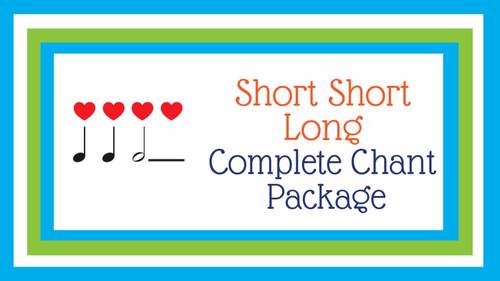 Music Opposites Chant | Short versus Long | mp3s, PDF, SMART, Video