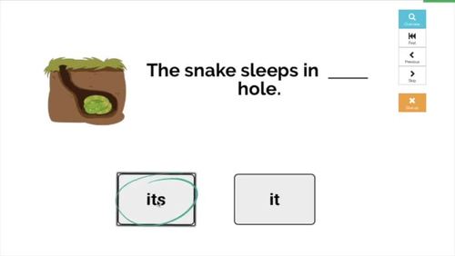 Parts of Speech Interactive Boom Cards by The Autism Helper | TPT