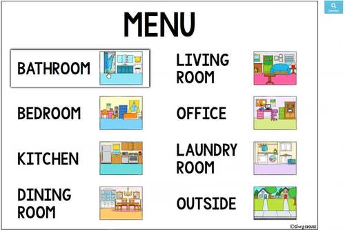 Listening At Home Environmental Sounds BOOM CARDS™ No Print Distance ...