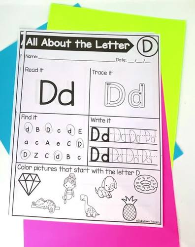 Alphabet Intervention Morning Bins Letter of the Week Activities for ...