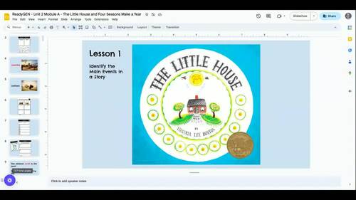 ReadyGEN BUNDLE | U2MA | The Little House & Four Seasons Make a Year