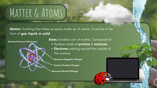 Building Blocks of Life (Biochemistry) Lecture, Guided Notes, & Review