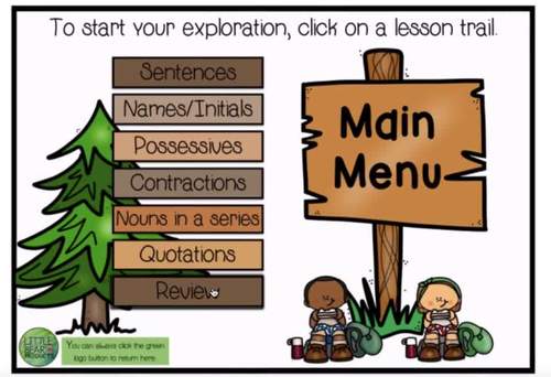 Capitalization and Punctuation | Grammar Practice | Boom Cards | TPT