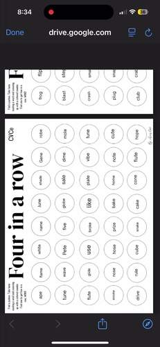 Four in a row game by Alexis Cook-Ms. Cook's Class | TPT