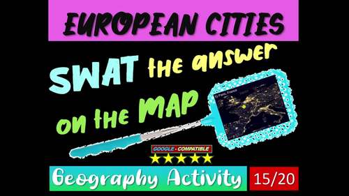 SWAT GEOGRAPHY REVIEW GAME ----- 20-PACK BUNDLE ----- ALL 20 RESOURCES ...