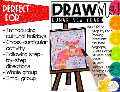 Draw Me! Lunar New Year Directed Drawing | Chinese New Year | CKLA