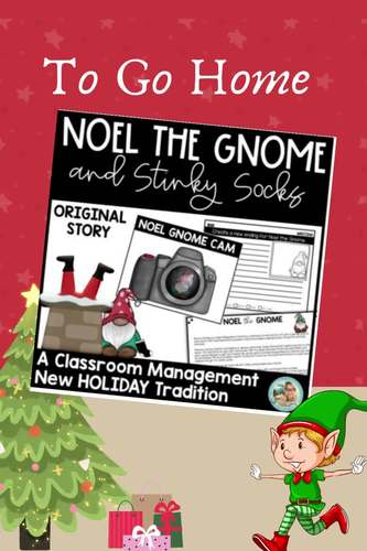 Santa Stuck in Chimney Craft | Noel Gnome & Stinky SOCKS | Classroom ...