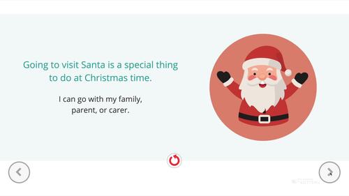 My Visit to Santa MEGA BUNDLE | Visual Schedules & Video Social Story