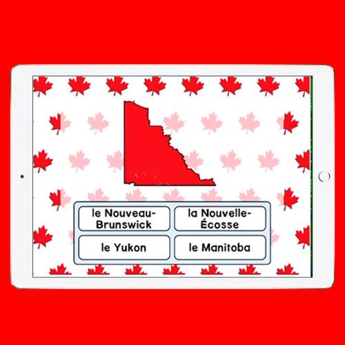 La géographie du Canada | Les silhouettes des provinces et des ...