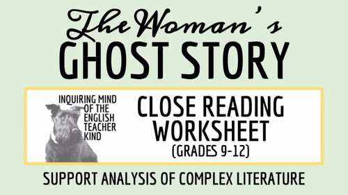 "The Woman's Ghost Story" by Algernon Blackwood Close Reading Analysis ...