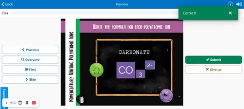 Chemistry BOOM™ Cards: Writing Formulas for Polyatomic Ions by Bazinga ...