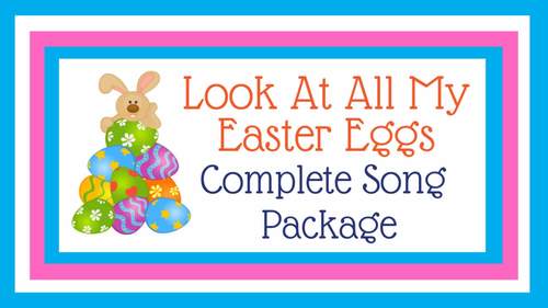Easter Song and Activity | mp3s, PDF, SMART, video & printables included