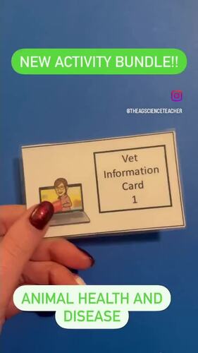 Vet Clinic Role Play - Animal Health and Disease by CDS Education