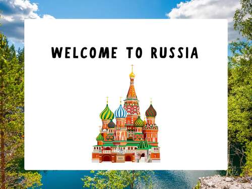 NO PREP All About RUSSIA PowerPoint for 3rd-6th Grade, Geography ...