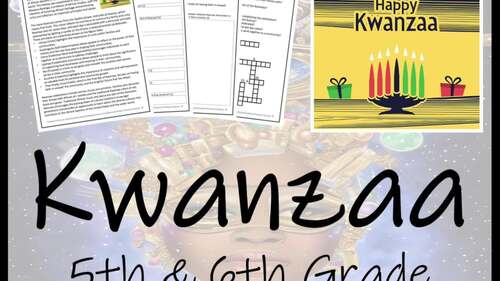Kwanzaa Close Reading Comprehension Activities | 5th Grade & 6th Grade
