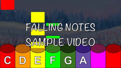 Yuki [Japanese Folk Song] - Boomwhacker Play Along Videos & Sheet Music