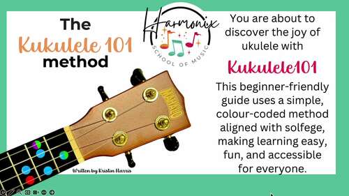 Kukulele 101 Classroom Kit: Ukulele Basics for Beginners by Kristin Harris