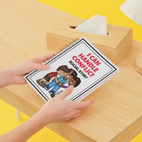 Conflict Resolution Social Story With Poster & Self Reflection Sheet ...