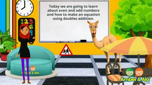 Distance Learning - Using even or odd numbers to make an equation