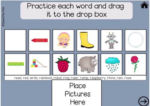 Back to School Articulation Scenes BOOM CARDS | Pre & Post Vocalic R