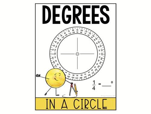 Measuring Angles Digital Anchor Charts with Video Tutorials | Distance ...